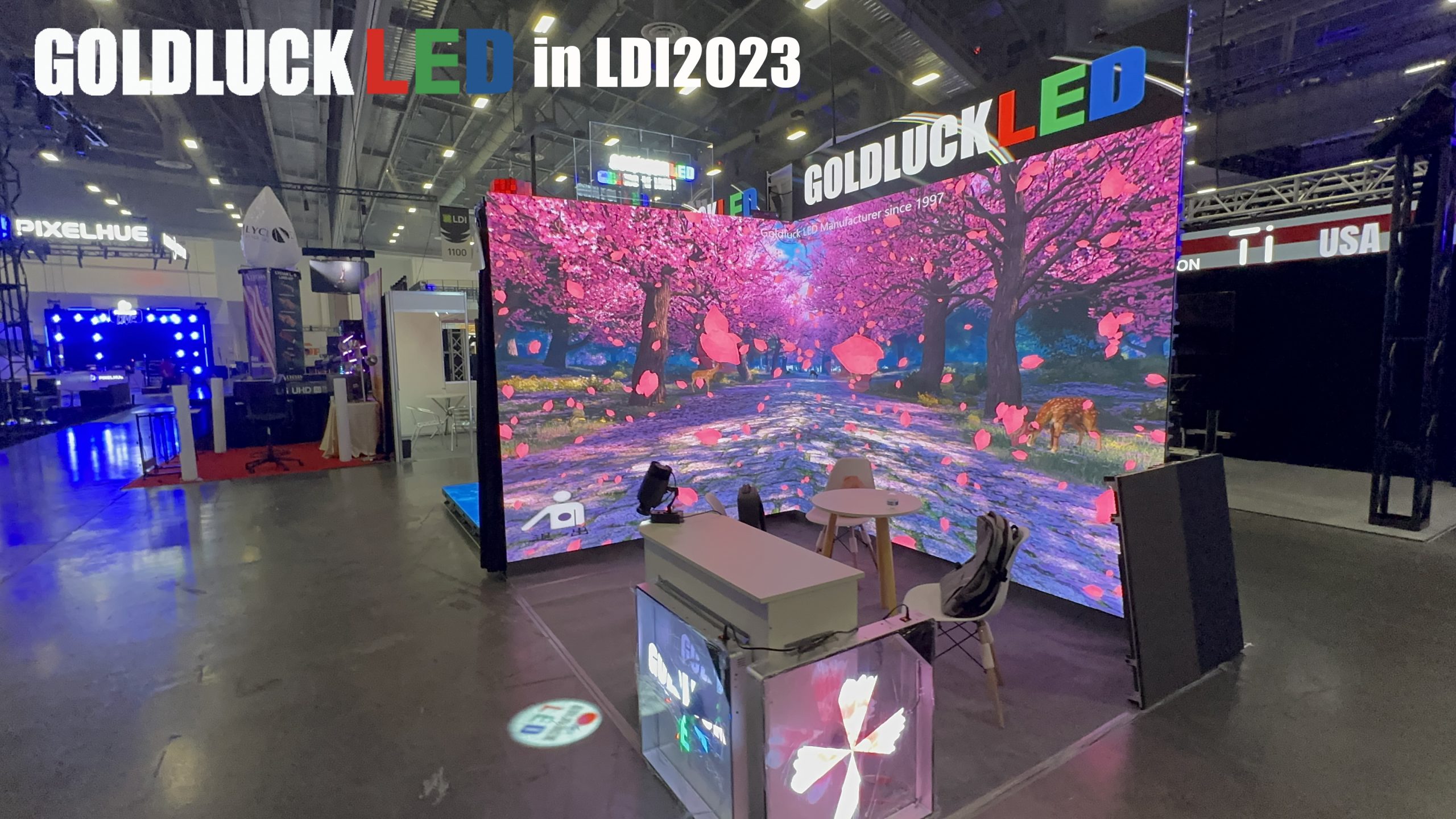 Goldluck LED in LDI2023! - GoldLuck LED