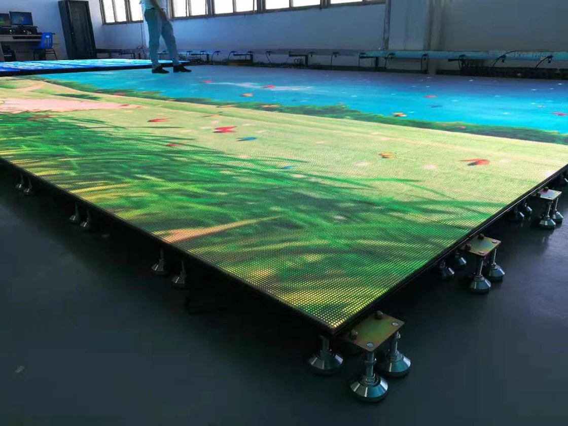 Indoor P3.91 Floor LED Panel - GoldLuck LED