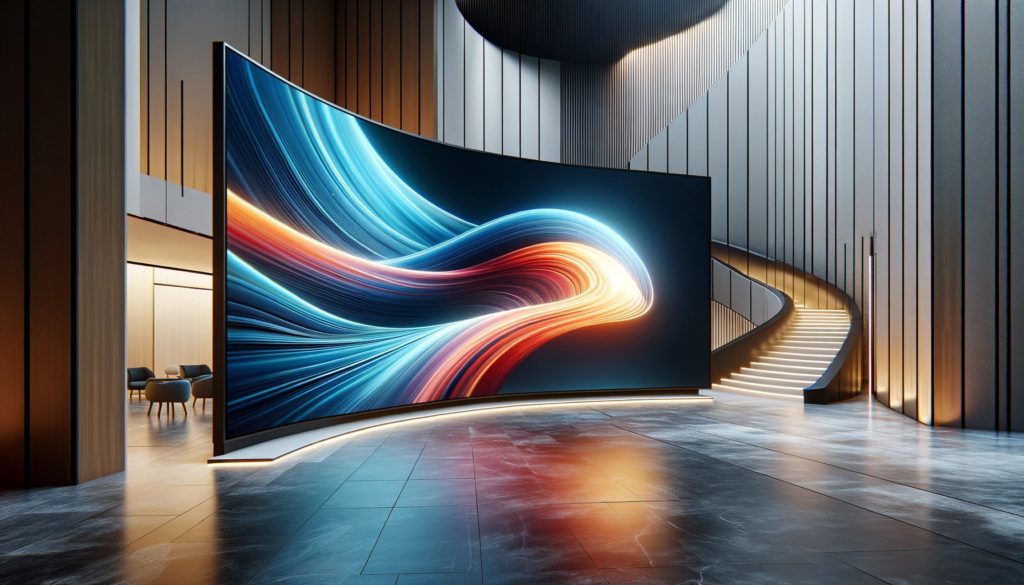 Curved LED Displays: Revolutionizing Visual Experience - GoldLuck LED