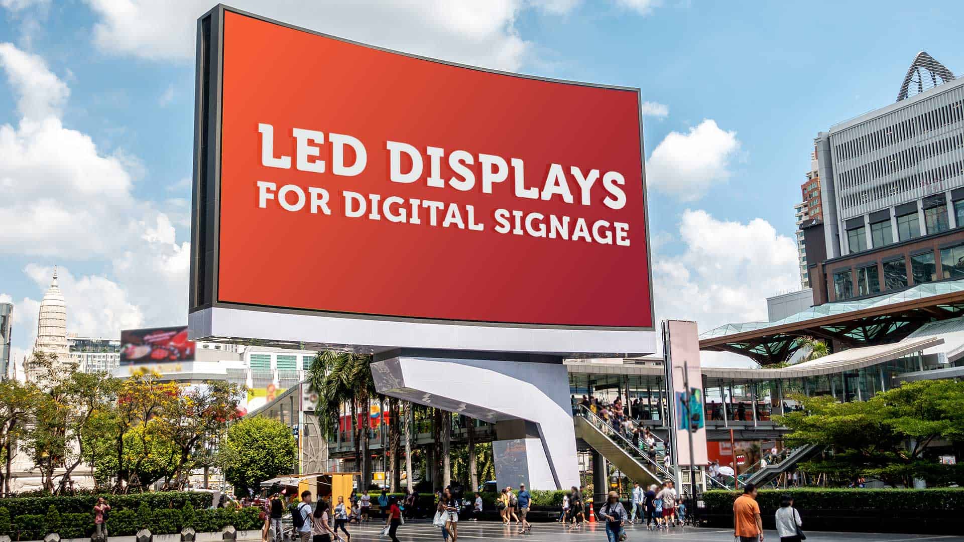 Best Practices for Designing Content for Outdoor LED Screens - GoldLuck LED